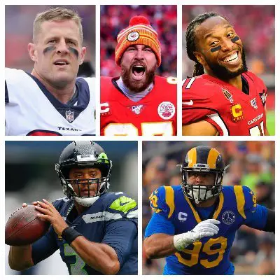 Active Players on the Football Hall of Fame Track